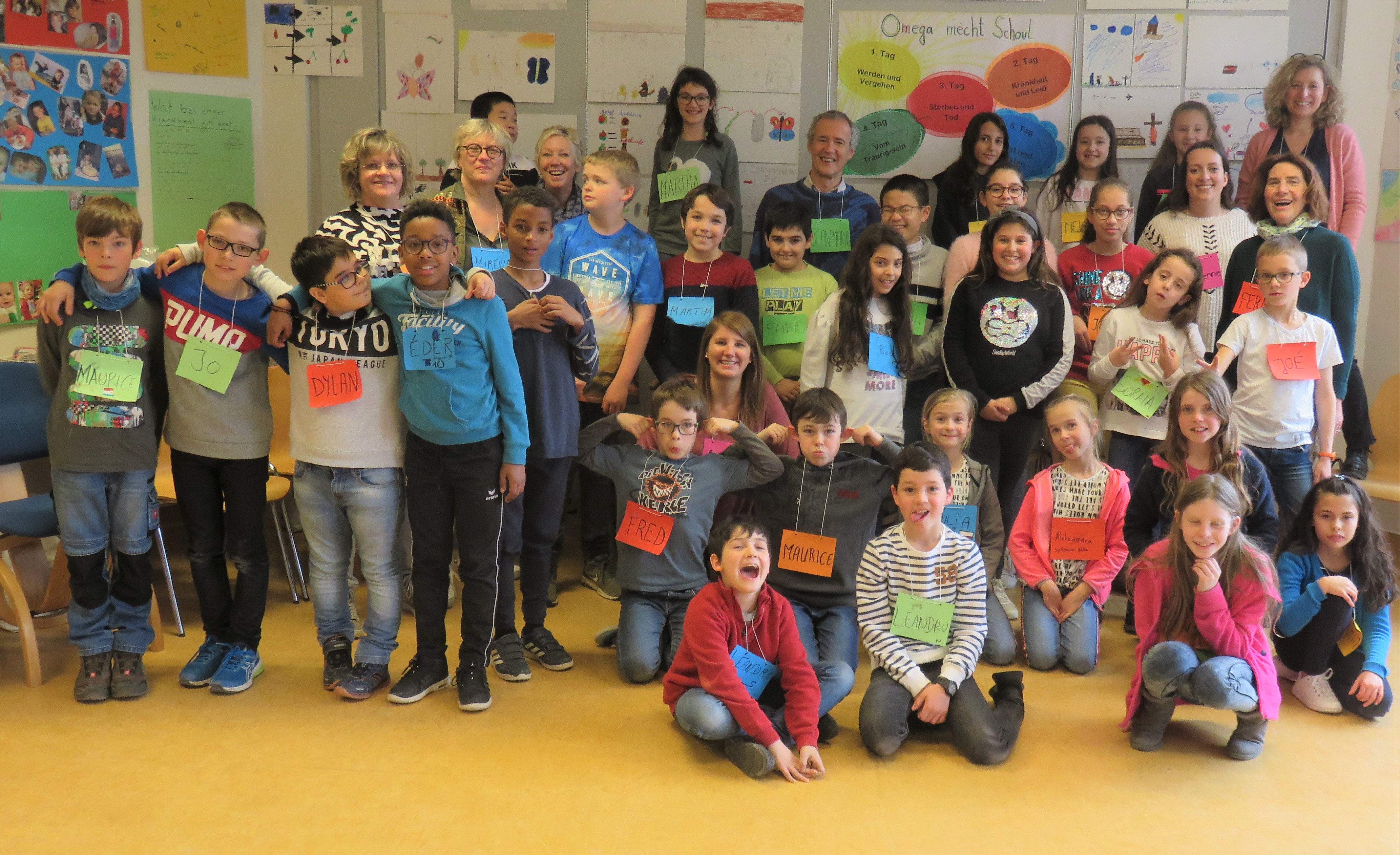 Omega mécht Schoul Mersch